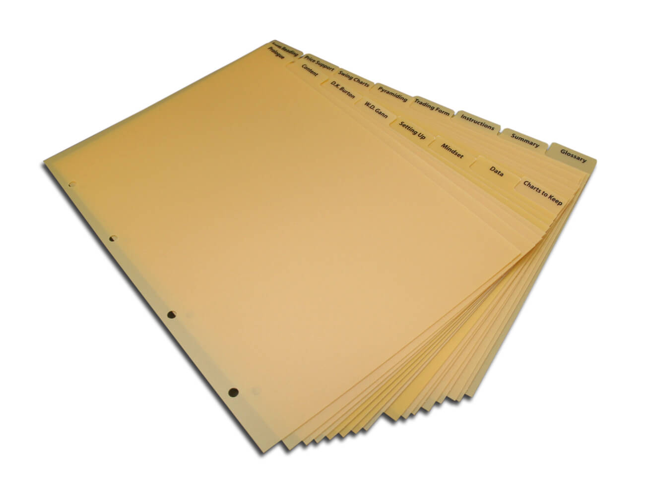 Custom Tab Dividers / Indices | Plastics Australia Shop